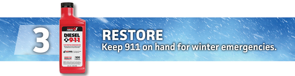 3-Step Winter Prep - Power Service